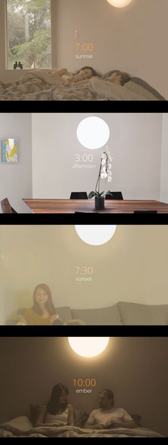 Sunn Light Mimics Natural Rhythm Of Sun